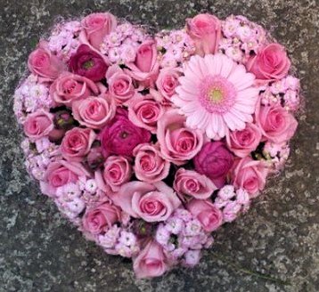 Rosa hjerte - Hjerter - FRUDALEN HAGESENTER AS